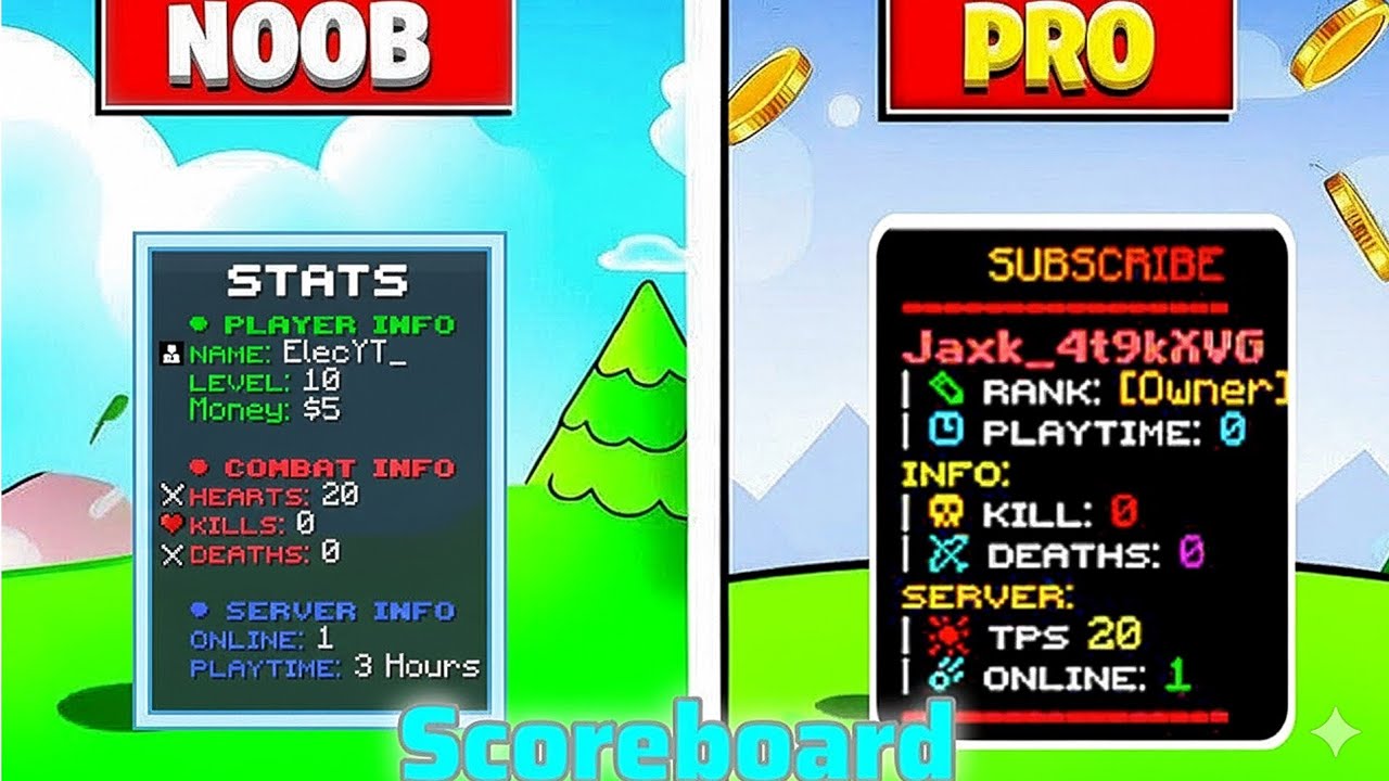 How to Make Scoreboards In Aternos 🔥 | Step-by-Step (Tutorial)🌟