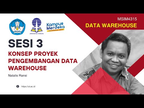 Sesi 3 : Konsep proyek pengembangan data warehouse