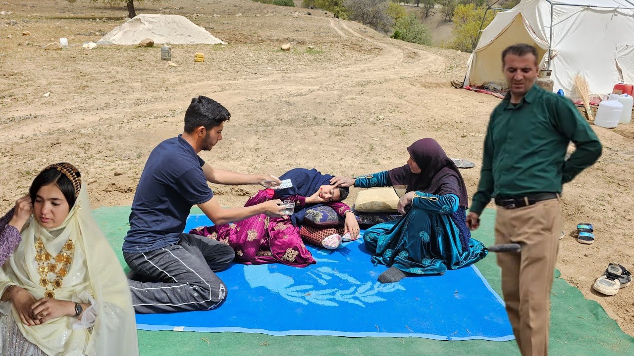 Fatima's toothache and the continuation of toilet and bathroom construction