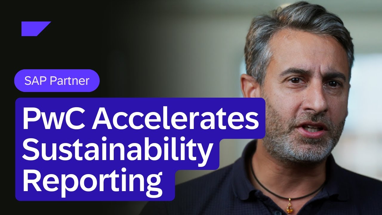 How PwC Accelerates Sustainability Reporting with SAP Business AI | SAP Partner