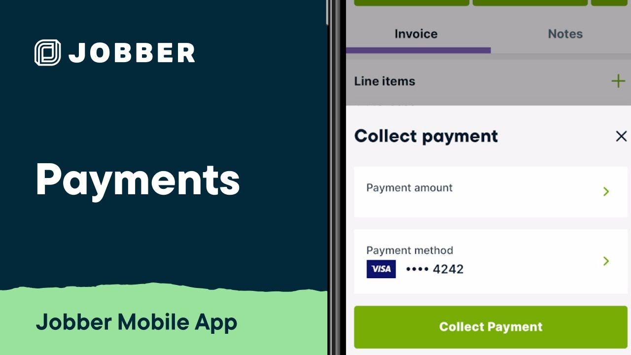 Collect Card Payments with the Jobber App | Mobile App