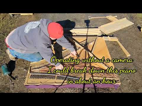 Scrapping a Baldwin Hamilton upright piano, WHAT WILL I GET?