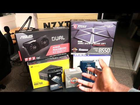 Building My First Gaming Pc (Ryzen 5 3600 & RX 6600 XT)