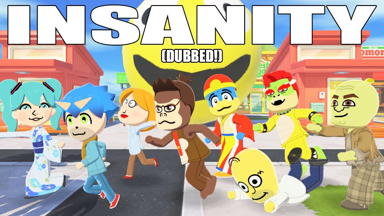 I VOICED my INSANE Miis in Tomodachi Life (II)
