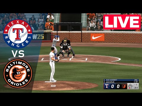 MLB LIVE🔴 Texas Rangers vs Baltimore Orioles - Jun 24, 2025 | Full Game MLB 2025 EN VIVO