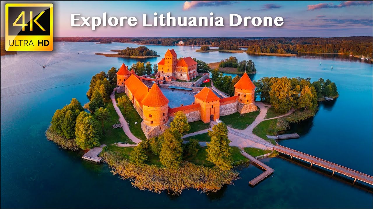 Lithuania - 4K UHD Drone Tour Video