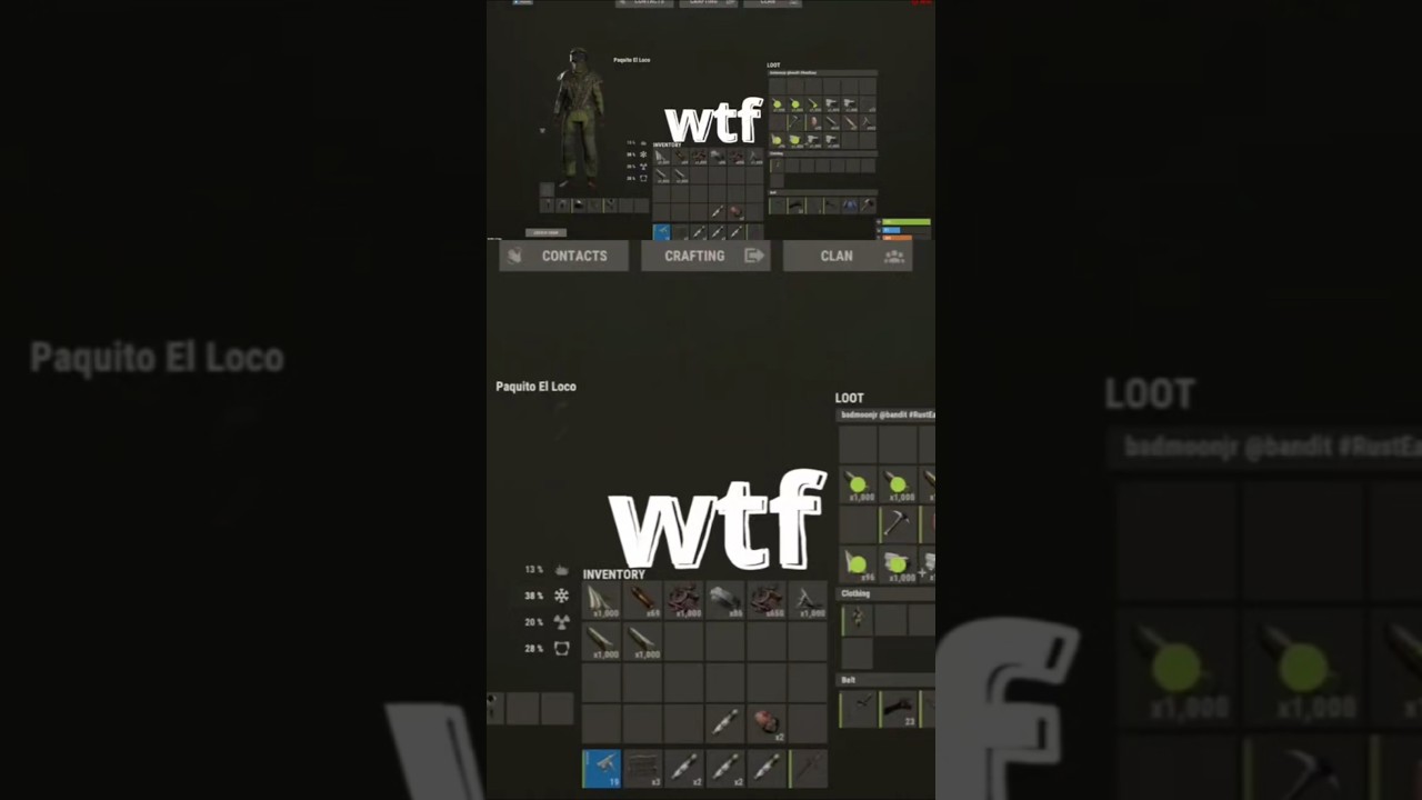 Why ? he had so much loot#rust #rustpvp #rustgame #rustclips#shorts