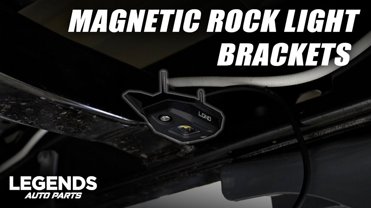 🚨 NEW PRODUCT 🚨 Magnetic Rock Light Brackets! Only at Legends Auto Parts