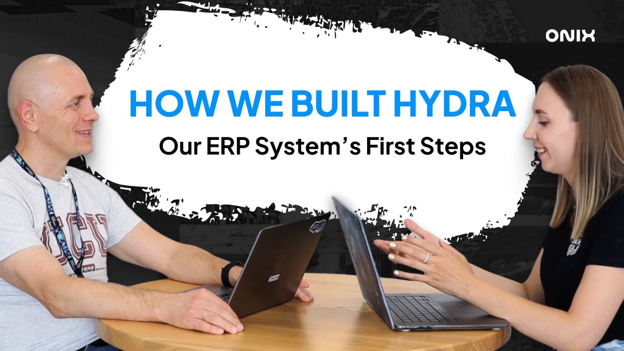 How our ERP system, Hydra, started and what the first features looked like.