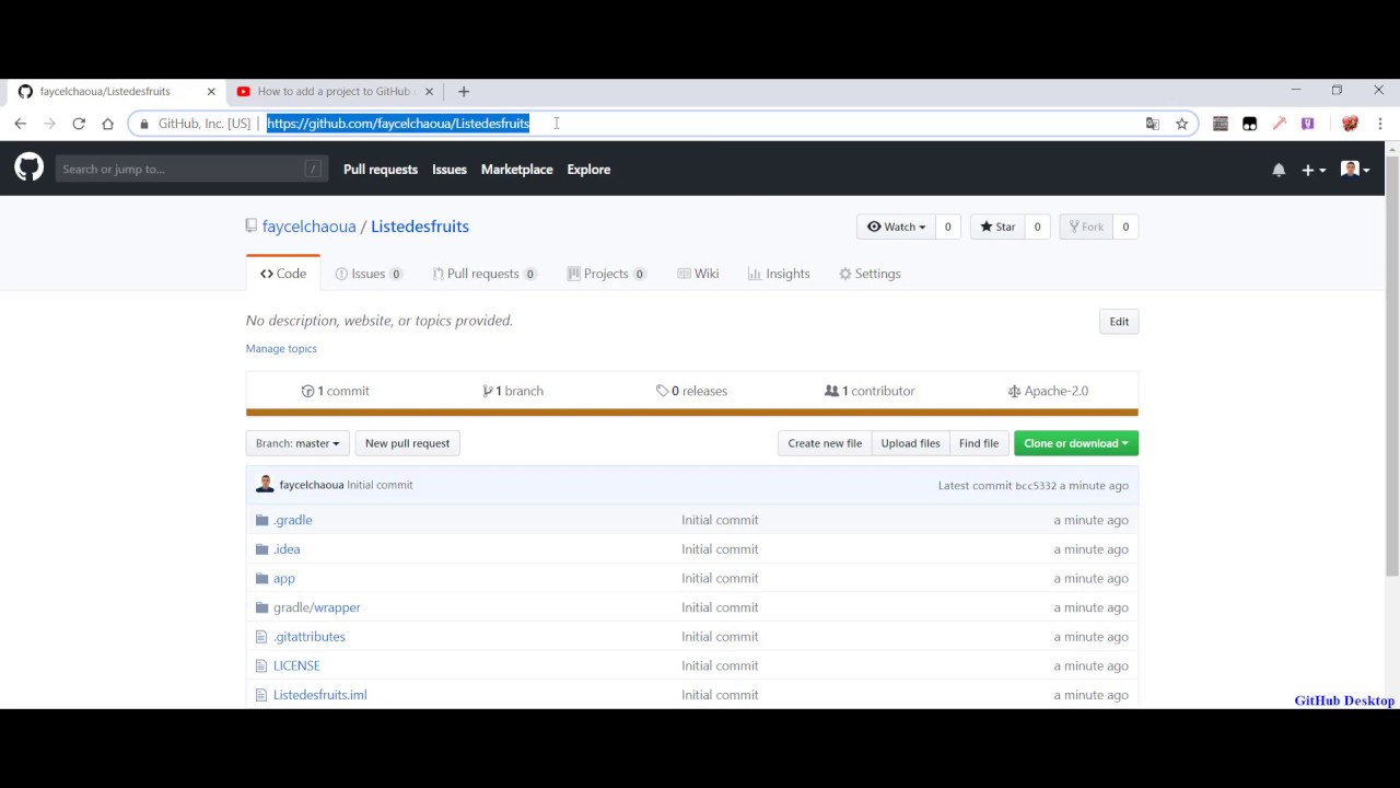 How to add a project to GitHub using GitHub Desktop