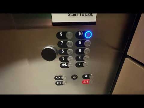 Elevators at the New Hilton BNA Terminal