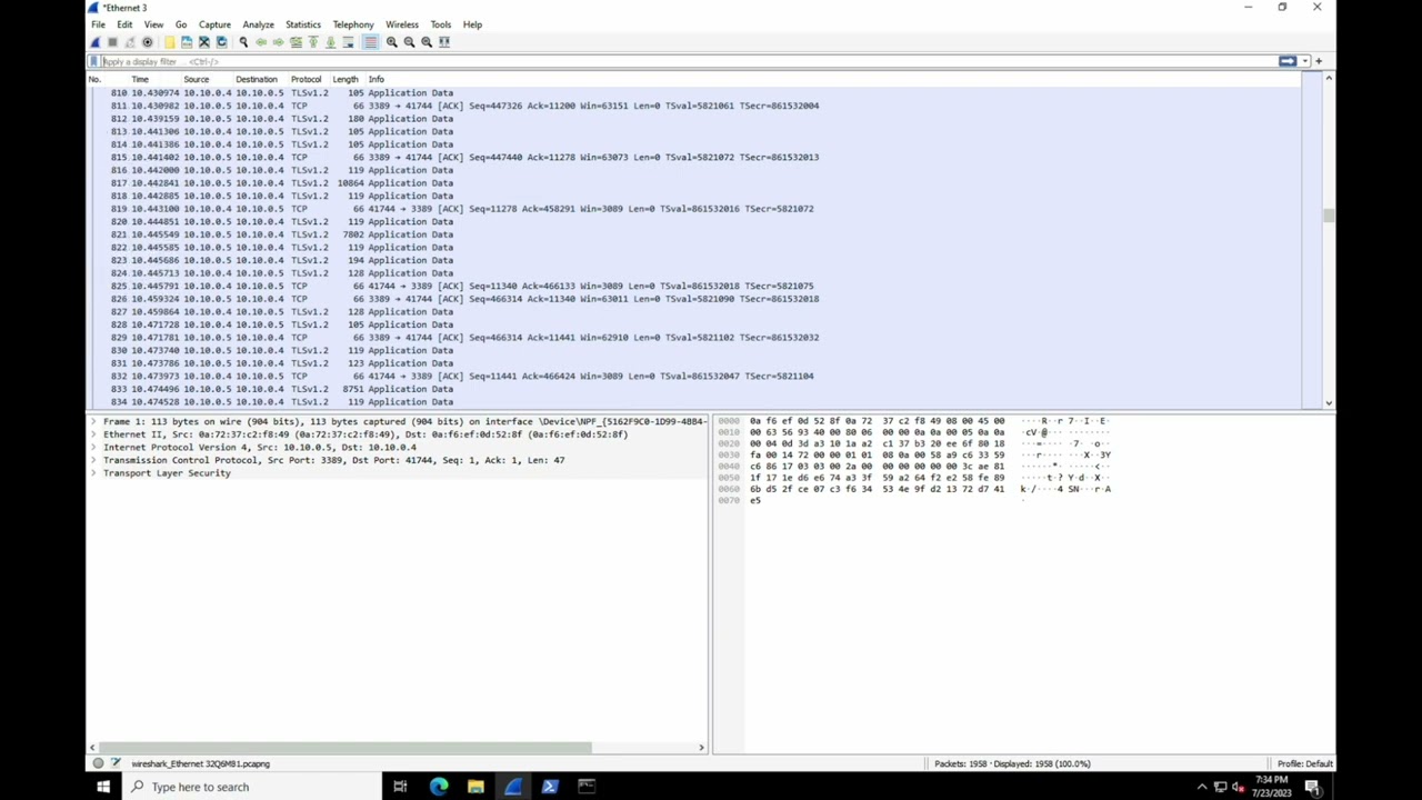 Networking   Lab 9   Wireshark Overview and Pcaps