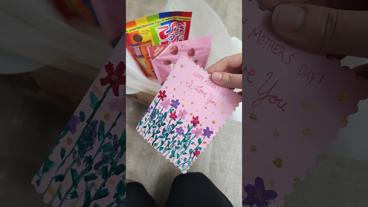 Simple Thoughtful Mother's Day Gift! #lastminutegift #aesthetic #asmr #mothersday #giftbaskets #fyp