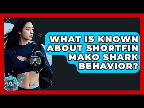 What Is Known About Shortfin Mako Shark Behavior? - The Marine Life Explorer