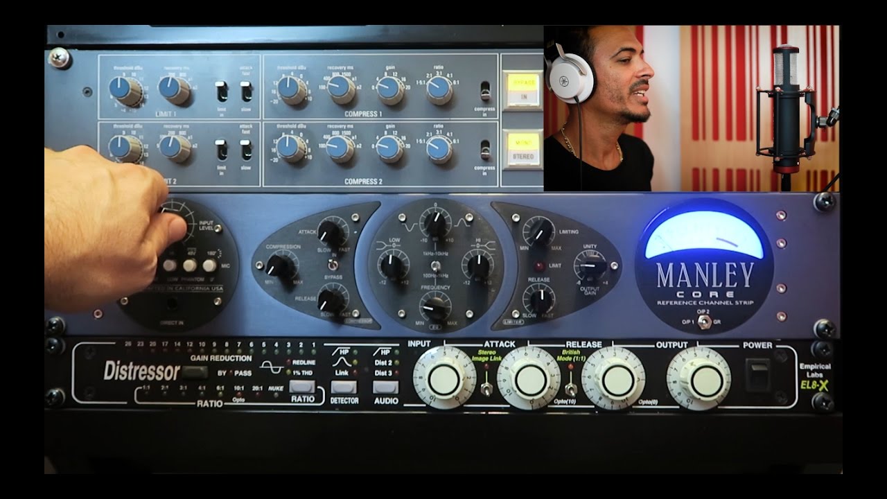 Manley Core Reference Channel Strip In Action