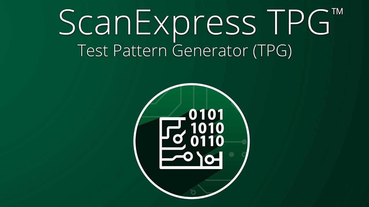 ScanExpress TPG™, Test Pattern Generation JTAG Boundary-Scan Software by Corelis