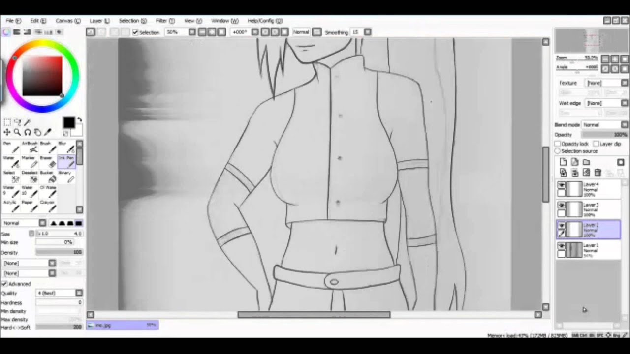 Naruto - Ino Yamanaka Speedpaint [HD] (REQUEST)