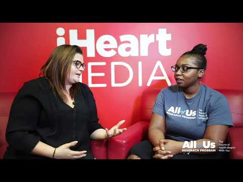 Rachel from 95.5 learns more about All of Us Research Program