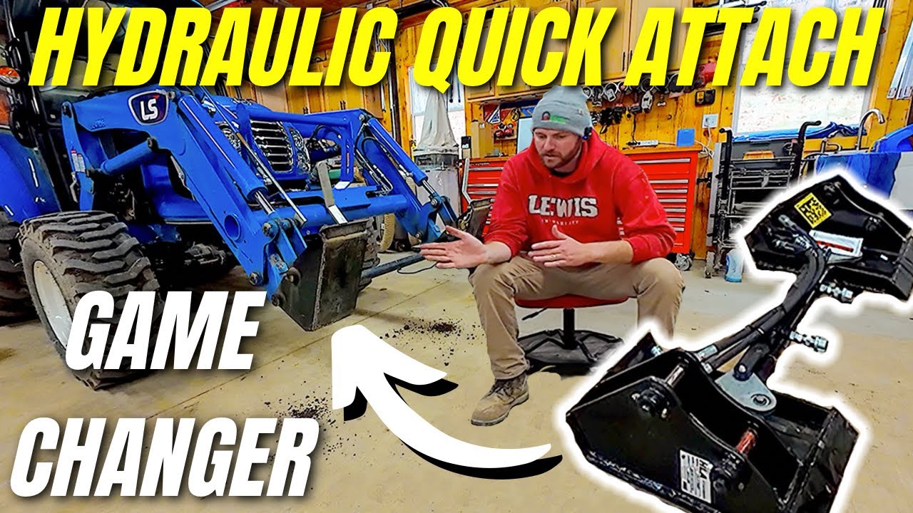 Hydraulic Quick Attach For Your Tractor Loader
