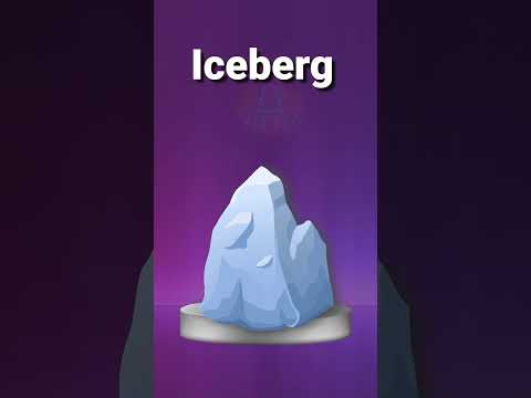 Iceberg English learning #shorts