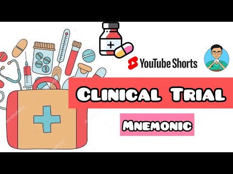 Clinical Trials - mnemonic | Pharmacology | USMLE, NCLEX | #shorts