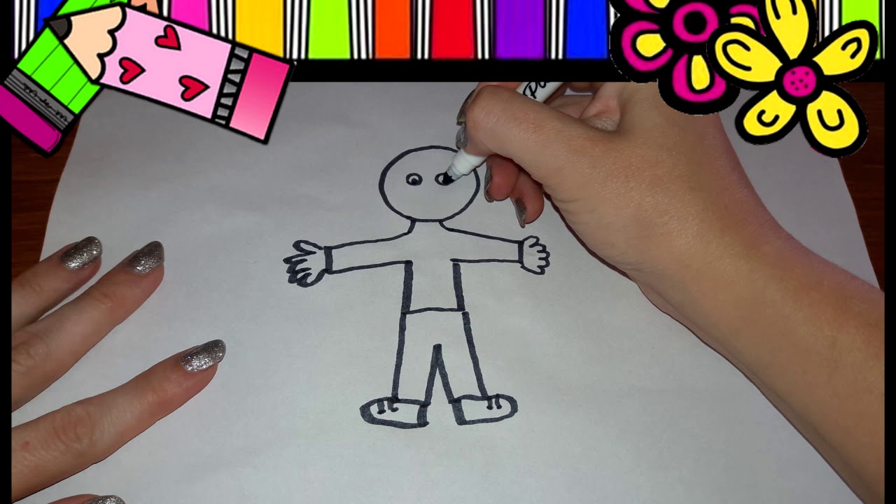 VOY A DIBUJAR MI CUERPO