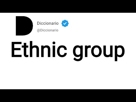 Ethnic group Meaning in English