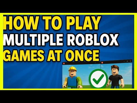 Play 2+ Roblox Games at Once on PC | Multiclient Roblox Trick (2025)