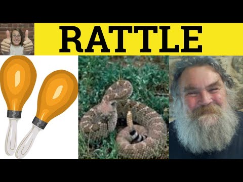 🔵 Rattle Rattle On Rattle Off - Rattle Through Meaning - Rattle On Examples - Rattle Definition