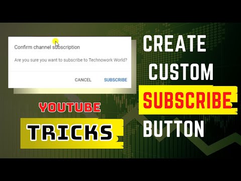 How to Create Custom Subscribe Button | Increase Your Subscribers | Own Subscribe Button