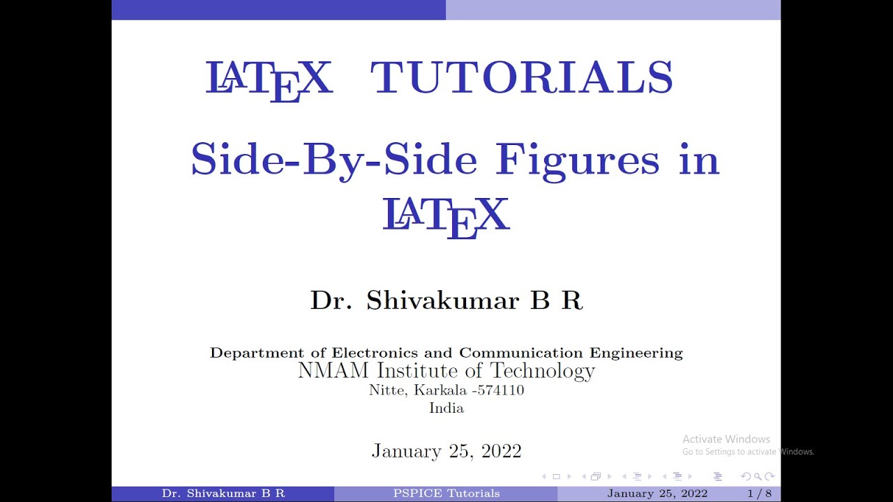 LaTeX Tutorial 5: Side-By-Side Figures in LaTeX
