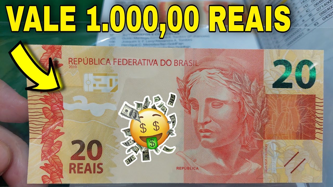 Caça ao tesouro moderno: A nota de R$ 20 que vale cinquenta vezes mais