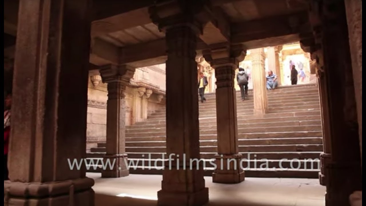The Adalaj stepwell in Gujarat is a spectacular example of Indo-Islamic architecture
