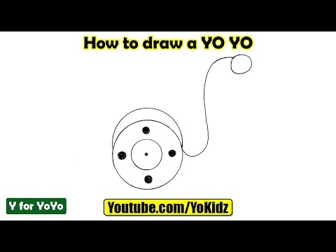 How to draw a YOYO | Dry Green