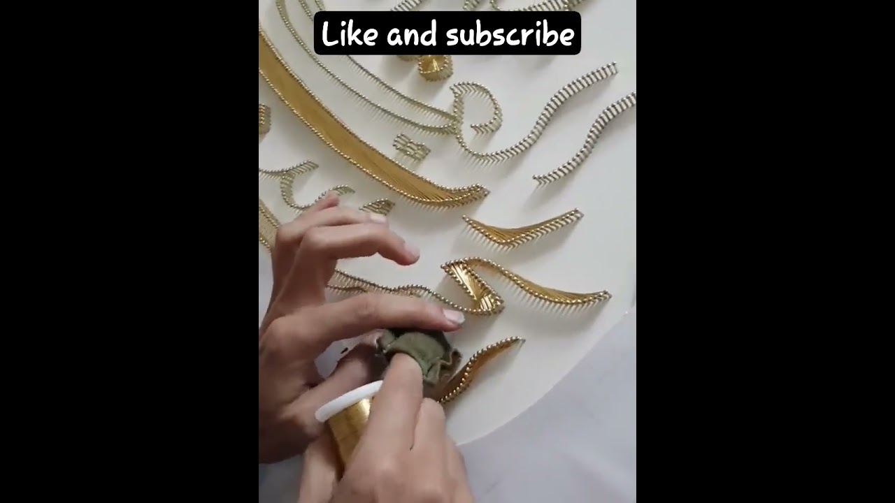 String Art | Calligraphy | Filography #shortsvedio #shorts #viraltiktok #viral #trending