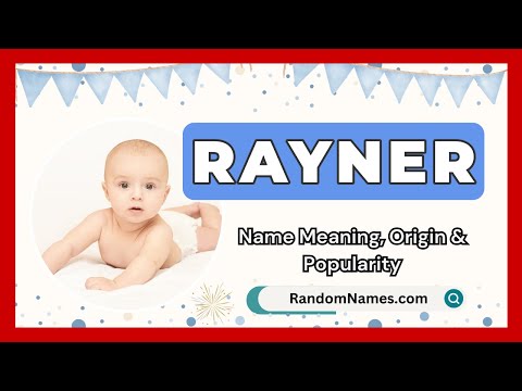 Rayner - Baby Boy Name Meaning, Origin & Popularity - RandomNames.com