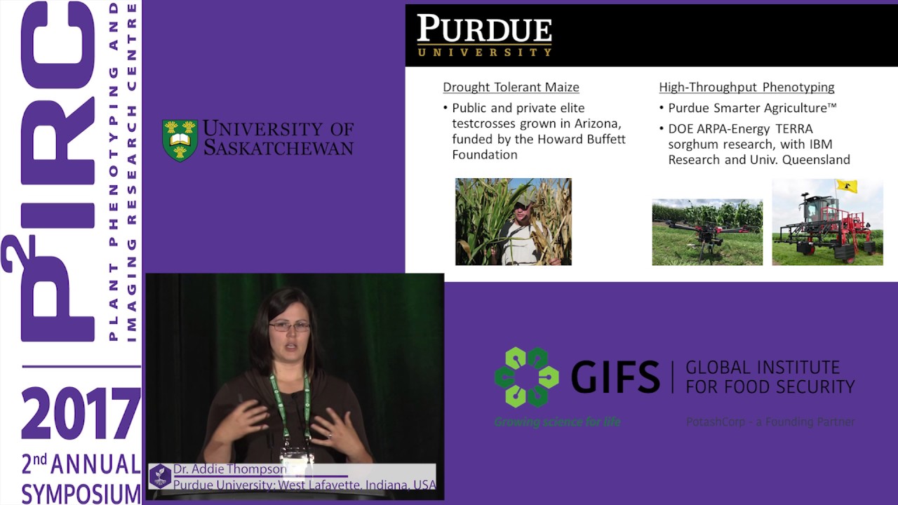 Challenges of Global Agriculture Using Advanced Plant Traits  by Dr Addie Thompson at P2IRC2017