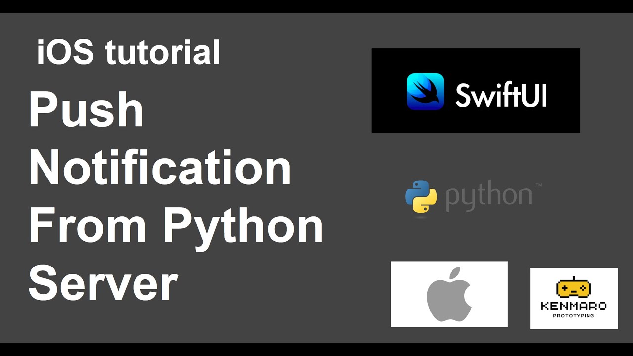 【SwiftUI】 Push notification from Python server