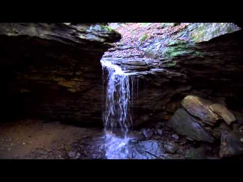 Frankfort Mineral Springs Waterfall - Raccoon Creek State Park
