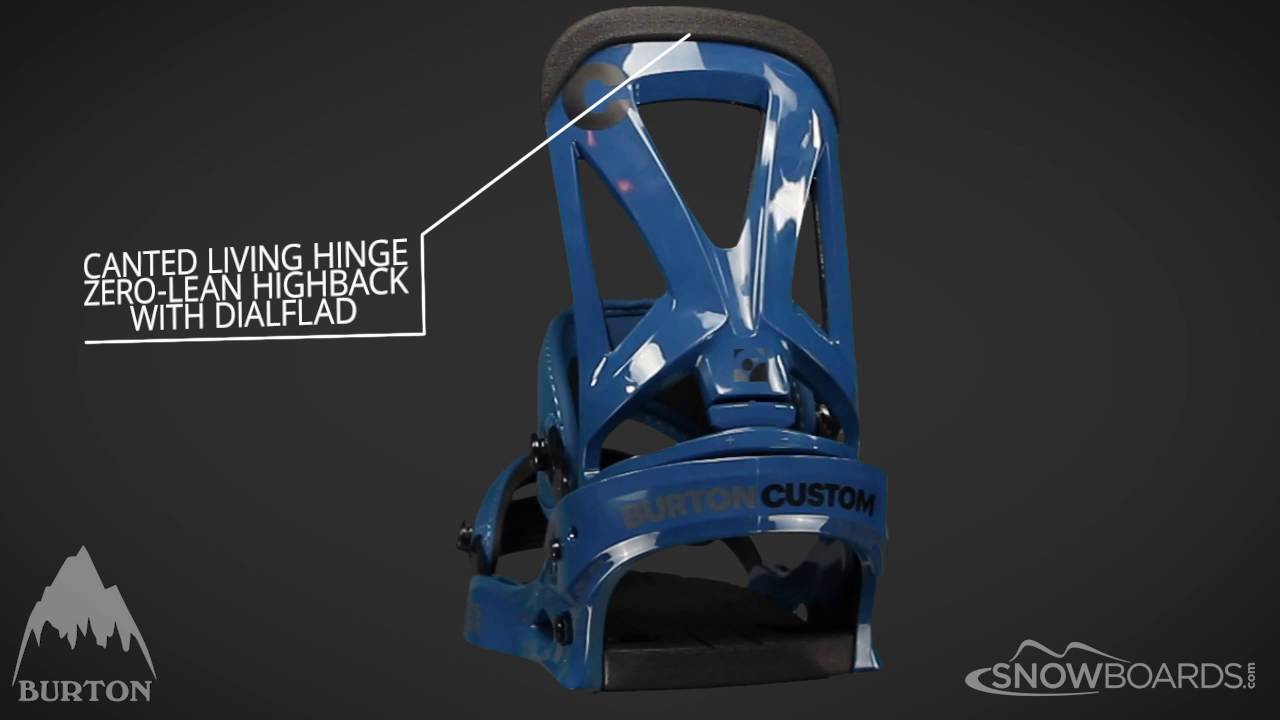 2017 Burton Custom Mens Binding Overview by SnowboardsDotCom