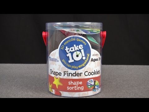 Take 10! Shape Finder Cookies Game from Learning Resources
