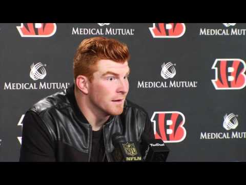 Andy Dalton Reacts to JJ Watt's 'Red Ryder BB Gun' Comment