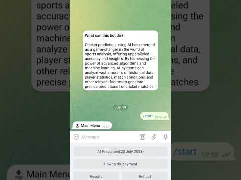 Cricket Prediction using AI technology #shorts #cricket #dream11 #betting
