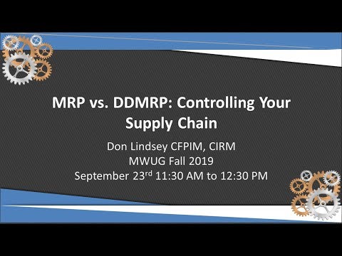 MRP vs. DDMRP: Controlling Your Supply Chain