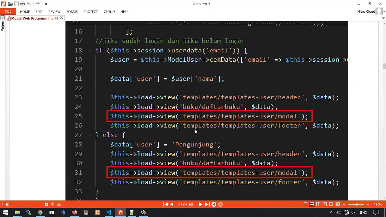 Web Programming III Pertemuan 3