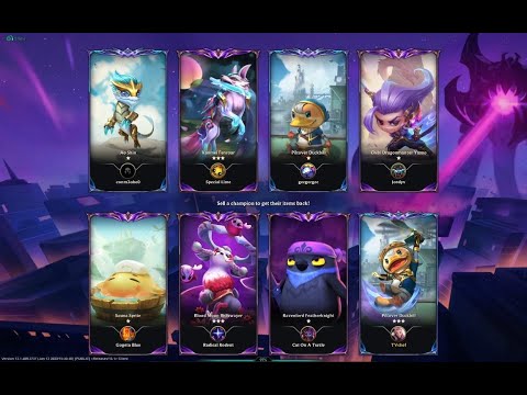 I Win The Game DOWN A Tier 2 Augment (Makeshift but 0 Value) - TFT Replays
