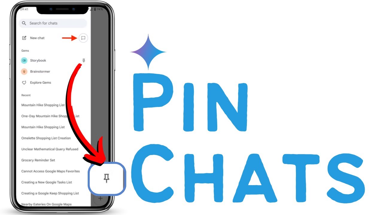 How To Pin  Chats On Gemini AI