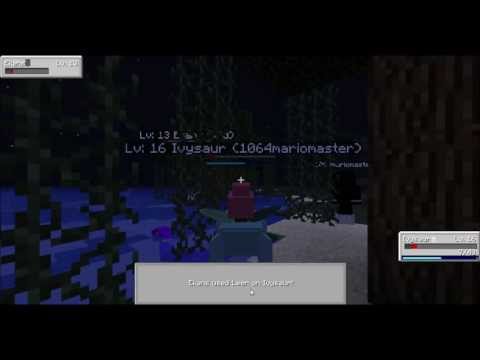 PIXELMON 2.1.1 lets play part 4 - Bulbasaur evolves!