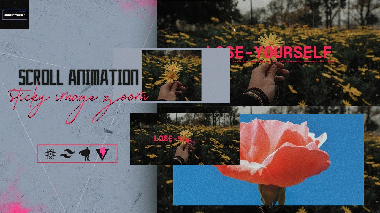 Create Sticky image zoom scroll using React JS and GSAP. 🚀🔥