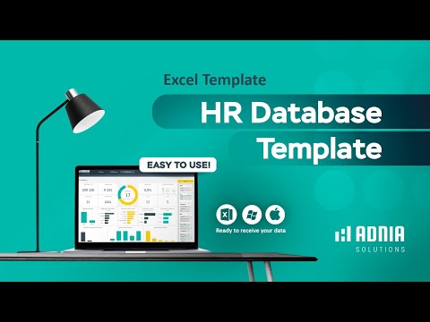 HR Database Excel Template